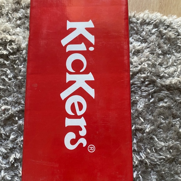 Kickers | Shoes | Kickers Red Leather Sandals Womens Us95 Euro 4 | Poshmark